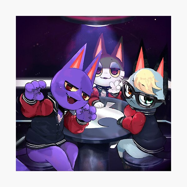 Animal Crossing Punchy Wall Art | Redbubble