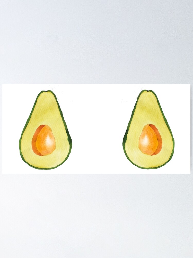 "AVOCADO FROOBS" Poster by froobs | Redbubble