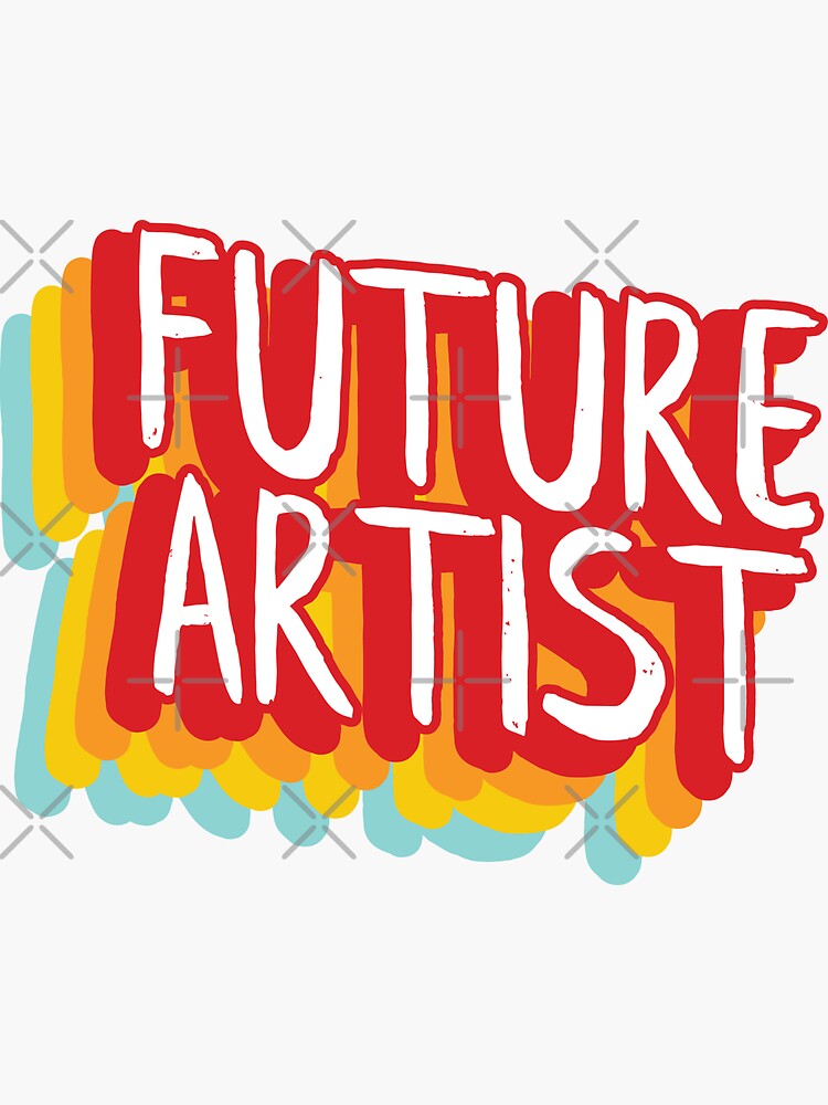 "Future Artist" Sticker for Sale by BuiceJox | Redbubble