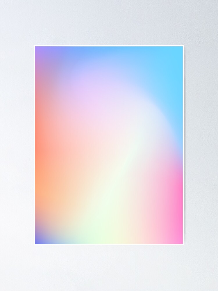 "02- Bright Gradient Collection" Poster by genousse | Redbubble