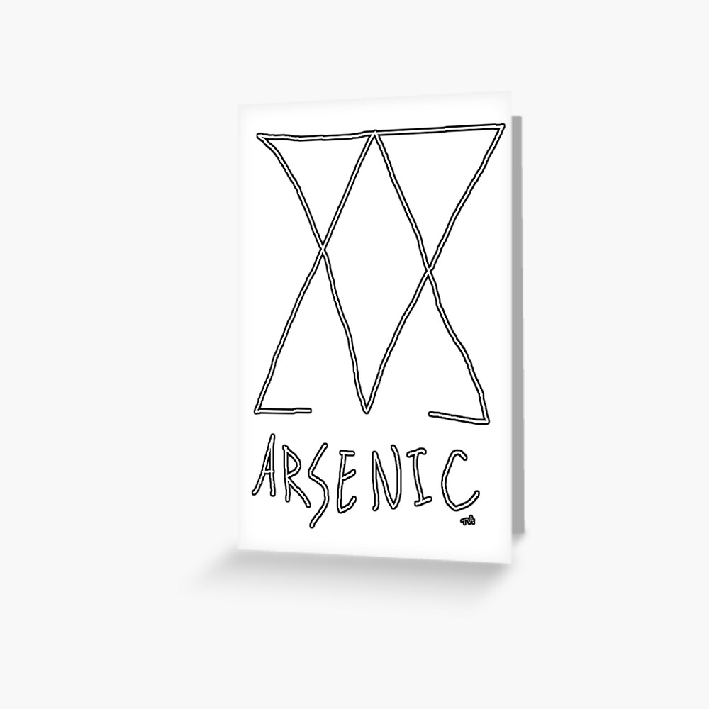 "Arsenic is a chemical element with symbol As and atomic number 33 ...