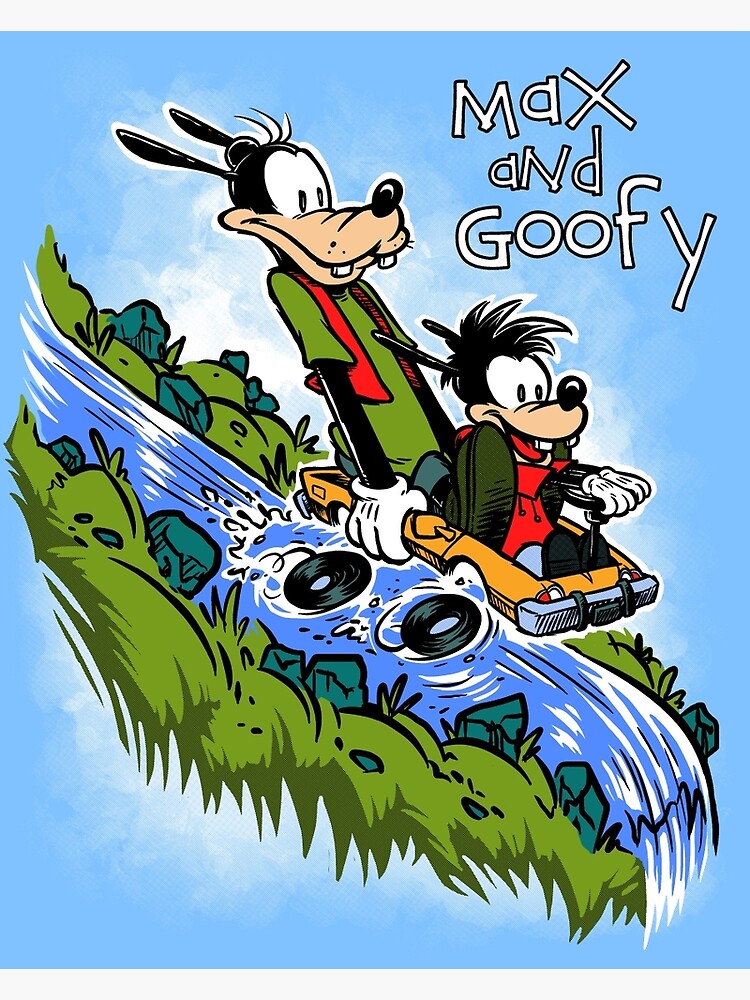 "Max and Goofy" Poster by Punksthetic | Redbubble