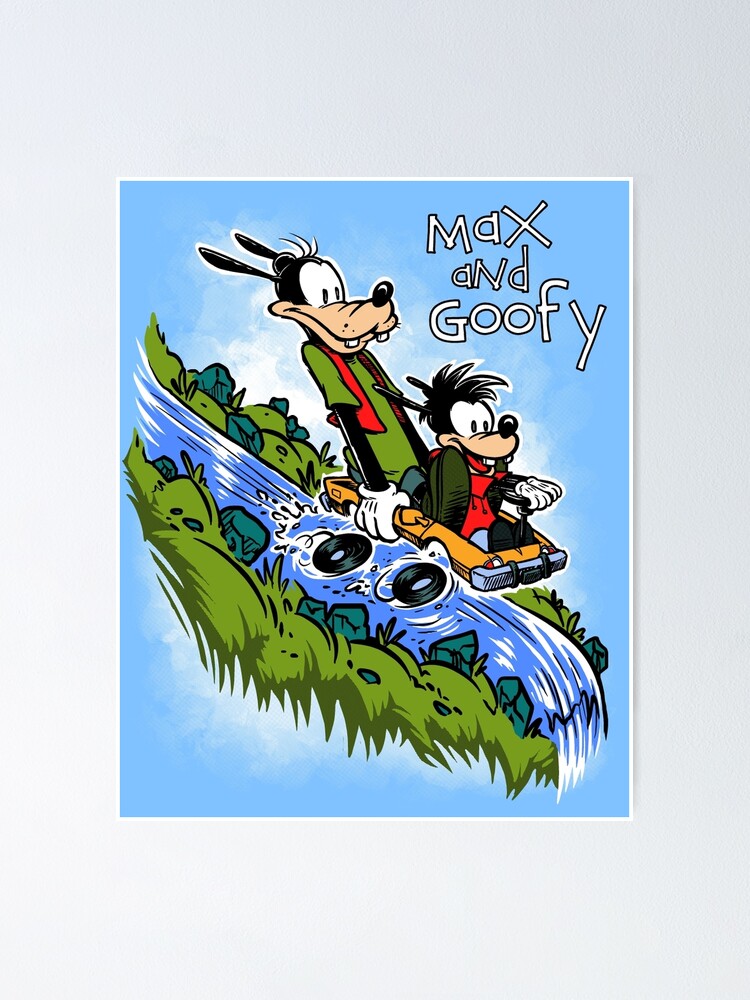 "Max and Goofy" Poster by Punksthetic | Redbubble