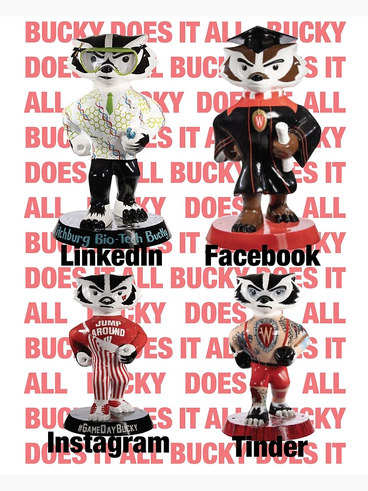 "Bucky Meme" Poster for Sale by gfishman3 | Redbubble