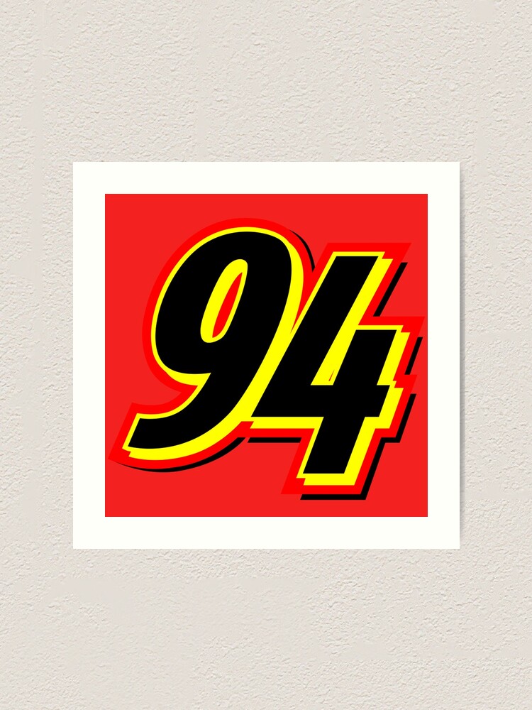 "Bill Elliott 94 NASCAR sticker" Art Print by MainEventMedia | Redbubble