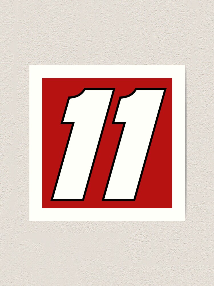 "Bill Elliott 11 NASCAR sticker" Art Print for Sale by MainEventMedia ...