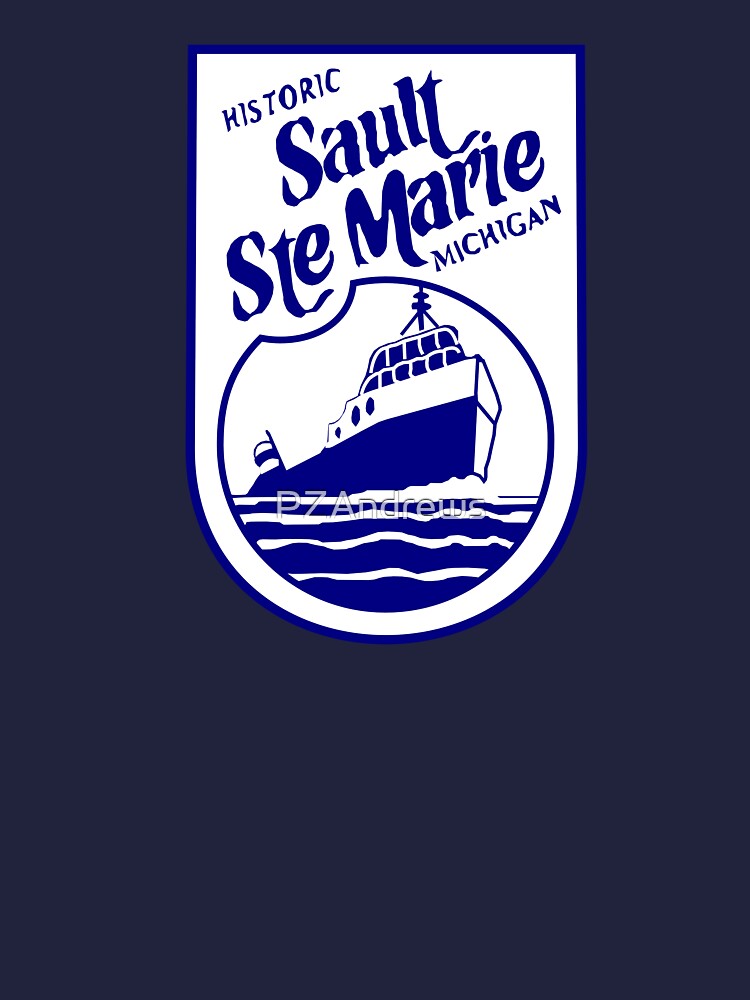 "Sault Ste. Marie, Michigan" Lightweight Hoodie for Sale by PZAndrews ...