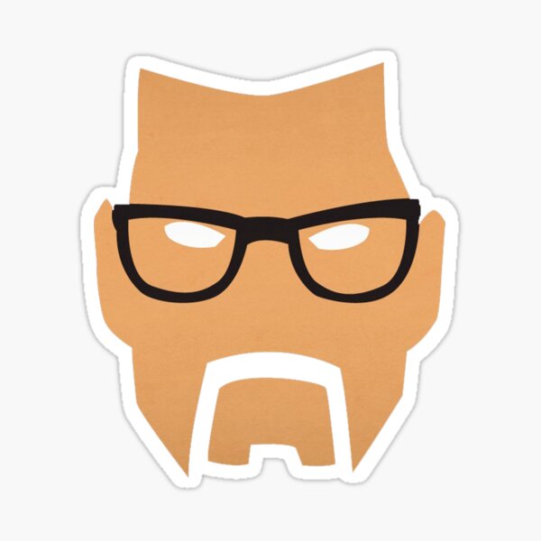 "Gordon Freeman Half Life" Sticker by joseluislopez | Redbubble