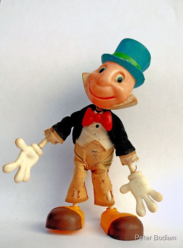 "Jiminy Cricket by Marx Toys" by Peter Bodiam | Redbubble