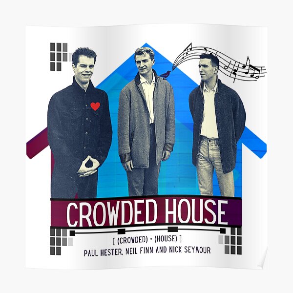 Crowded House Gifts & Merchandise | Redbubble