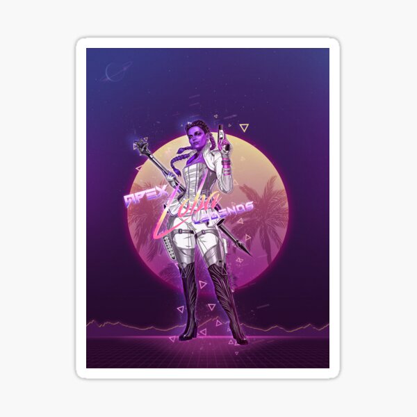 "Apex legends - Loba 80s retro" Sticker for Sale by LenaLuisa | Redbubble