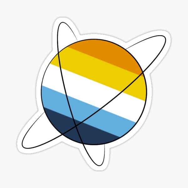 "AroAce - Design 5" Sticker for Sale by Pride-Planets | Redbubble