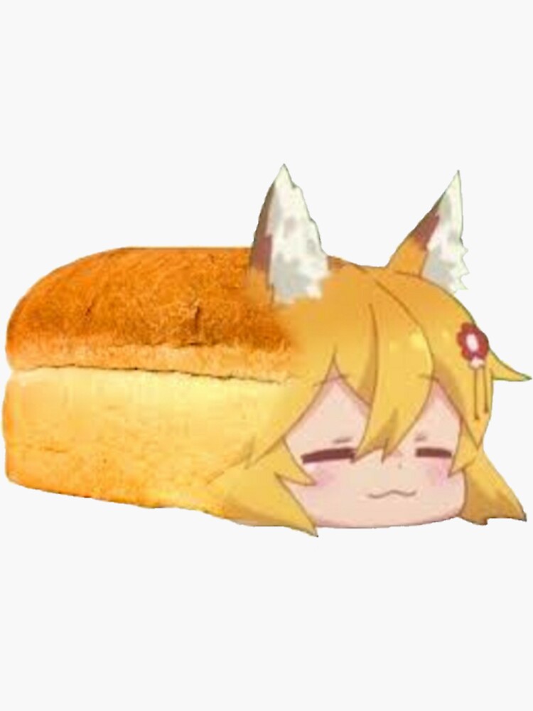 "Senko loaf" Sticker for Sale by MoonFridge | Redbubble
