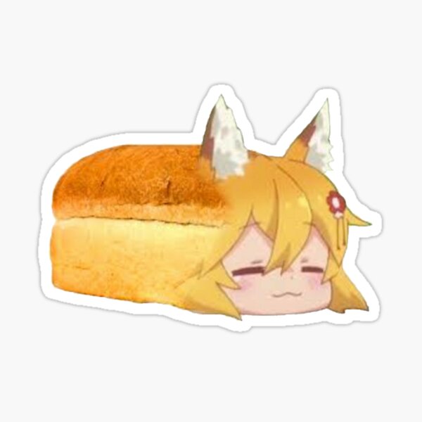 "Senko loaf" Sticker for Sale by MoonFridge | Redbubble