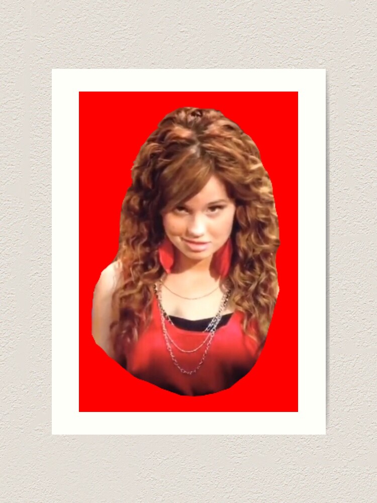 "radio rebel debby ryan meme" Art Print by basakyavuz | Redbubble