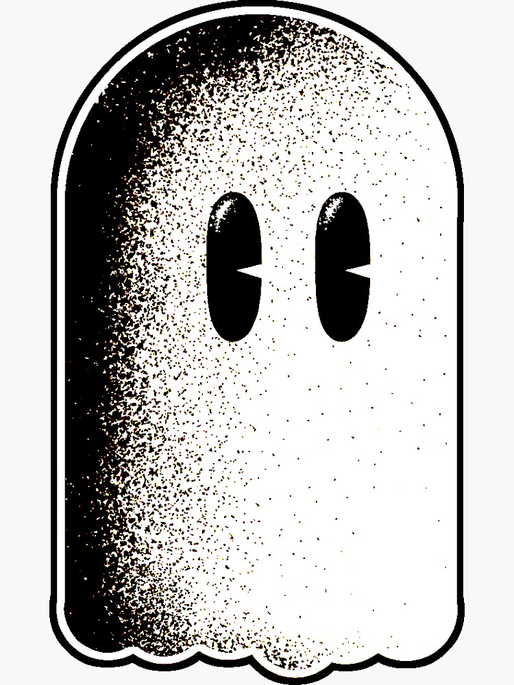 "Boo" Sticker for Sale by Owlstation | Redbubble