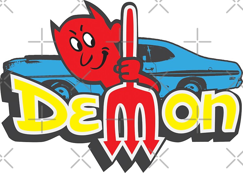 Dodge Demon: Stickers | Redbubble