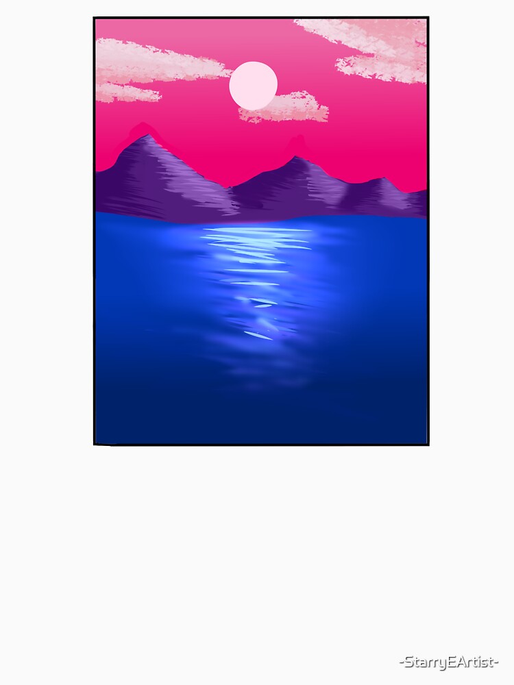 "Subtle Bi Flag" T-shirt for Sale by -StarryEArtist- | Redbubble ...