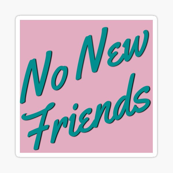 No Friends Logo