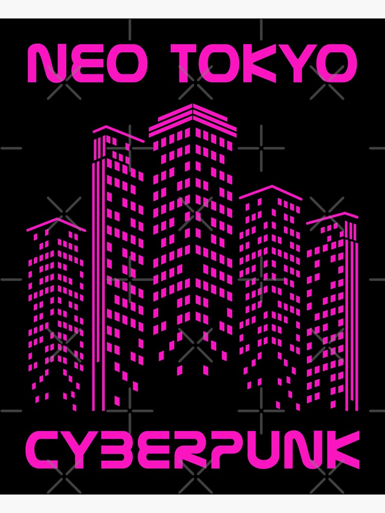 "Neo Tokyo /// Cyberpunk" Sticker for Sale by Arvillaino | Redbubble