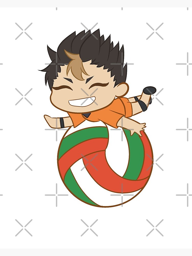 "Happy Noya Nishinoya Haikyuu" Art Print by kharyleaguilar | Redbubble