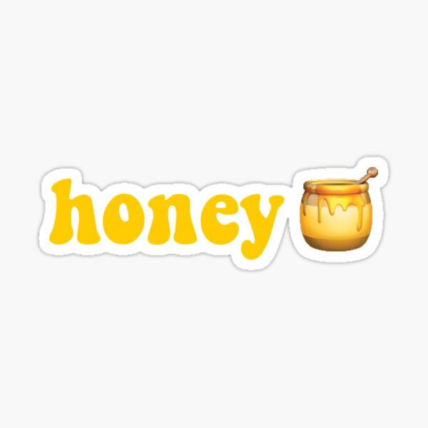 "Honey" Sticker for Sale by dnw946 | Redbubble