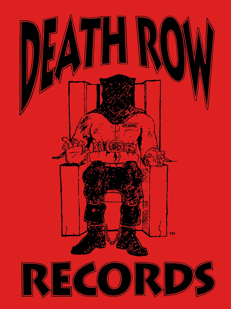 "death row-records ruge merch" T-shirt for Sale by ticwojames ...