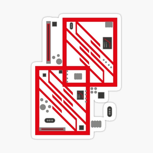 "Motherboard" Sticker for Sale by AnneBoleynTHO | Redbubble