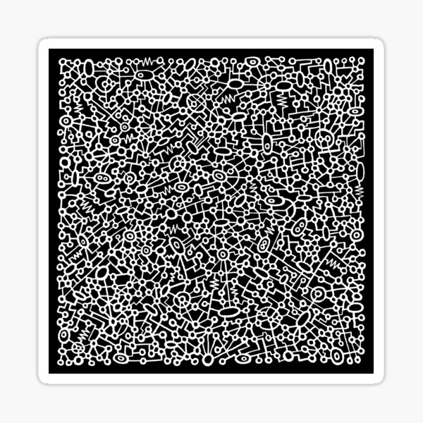 "Mesh" Sticker for Sale by TehStr4ngeOnes | Redbubble