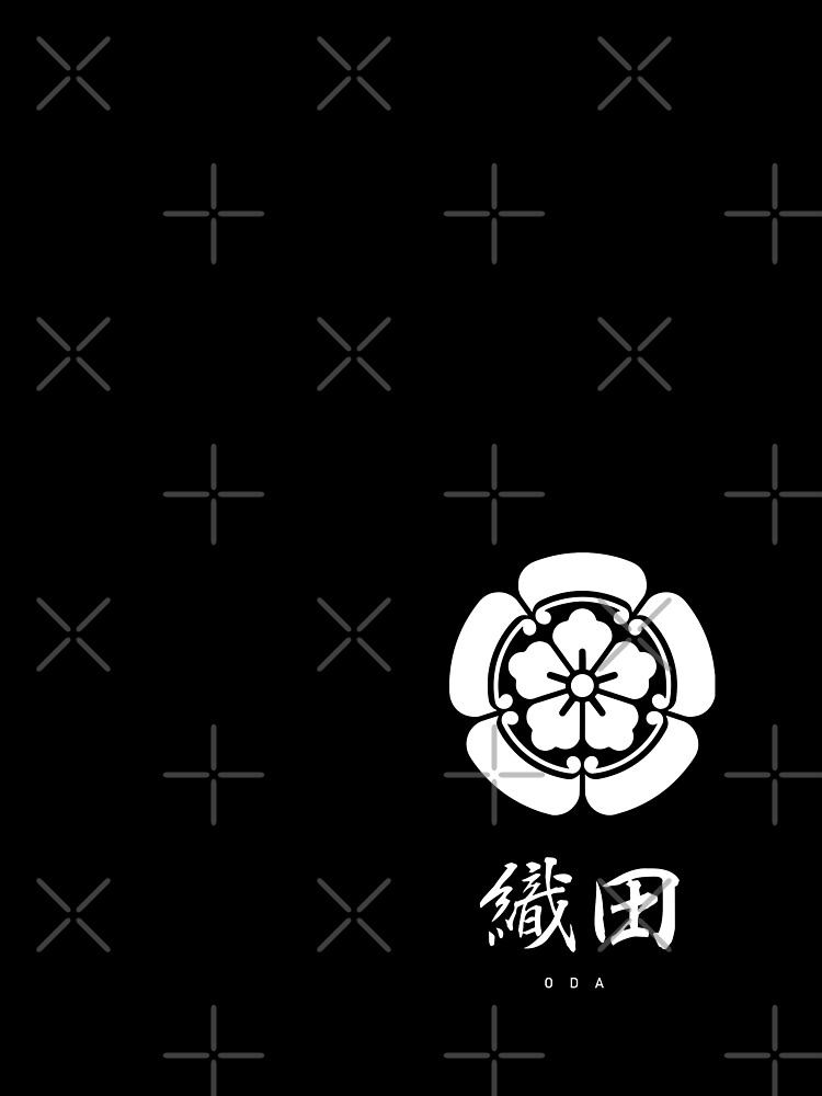 "Oda Clan Family Crest Kamon - White Title Version" Sleeveless Top by ...