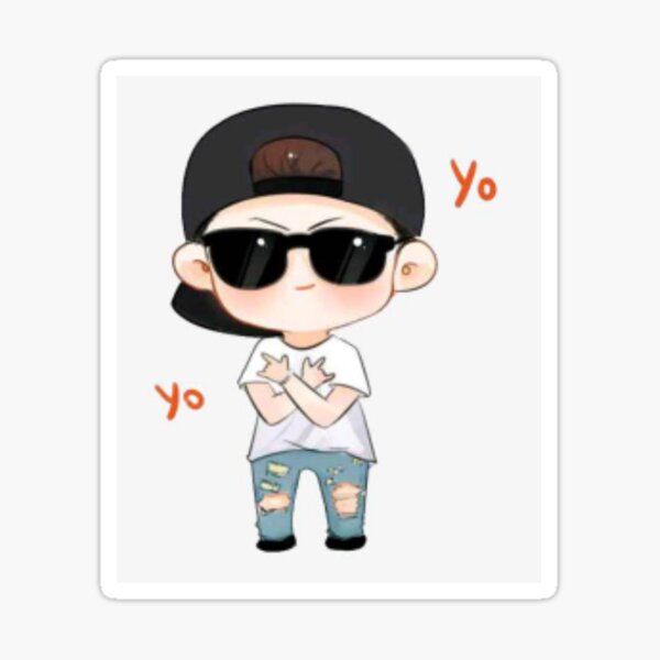 "Cool boy design for redbubble" Sticker for Sale by Dipikamallick ...