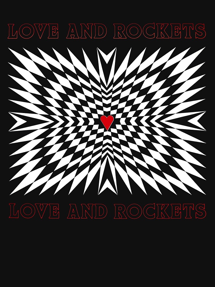 "Love and Rockets" T-shirt for Sale by TeenageKicks78 | Redbubble ...