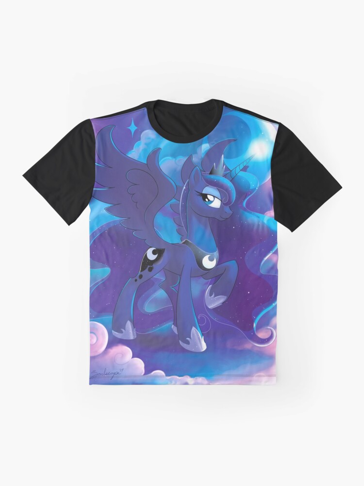 "Princess Luna" T-shirt for Sale by EchoesLight | Redbubble | mlp ...