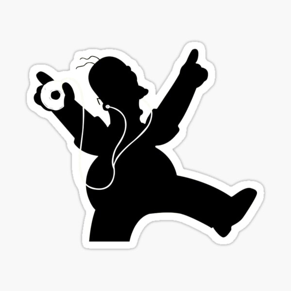 " Funny Drawing, Simson Cartoon" Sticker by simzi | Redbubble