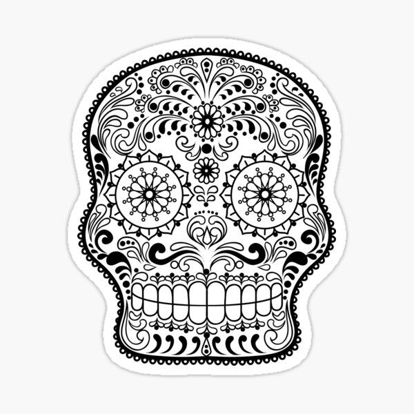 "Calavera" Sticker by MiRaFoto | Redbubble