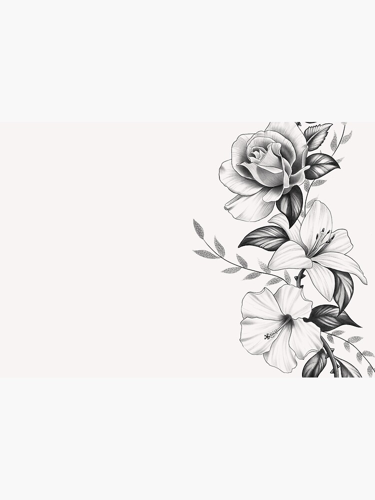 Flower Tattoo Outline Tumblr
