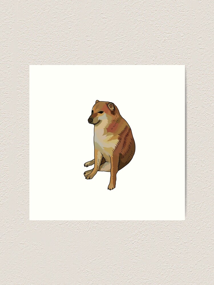 "Cheems!" Art Print by TMagician | Redbubble