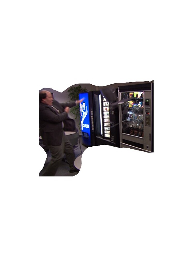 "The office- Kevin- Fire Drill- smashing vending machine" iPhone Case ...