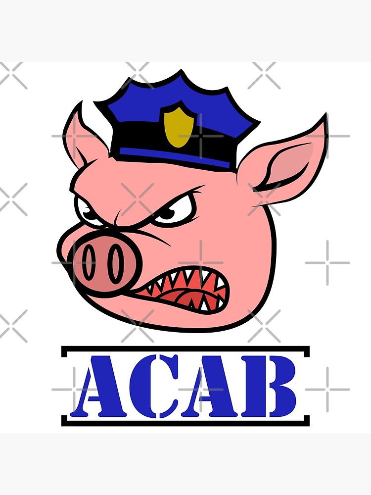 "ACAB" Poster for Sale by MJTesfaye | Redbubble