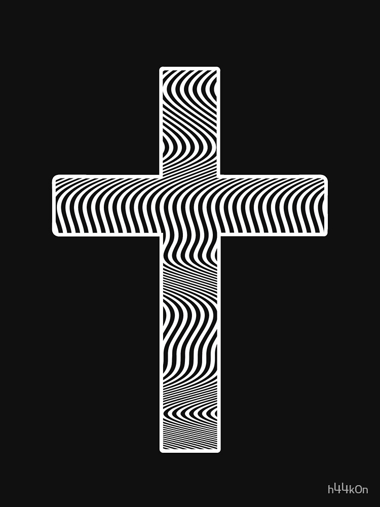 "Gothic Cross Psychedelic Dark Emo Vintage " T-shirt by h44k0n | Redbubble