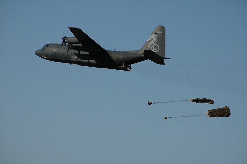 "Hercules Delivers, Amberley RAAF Base, Qld, Australia" by muz2142 ...