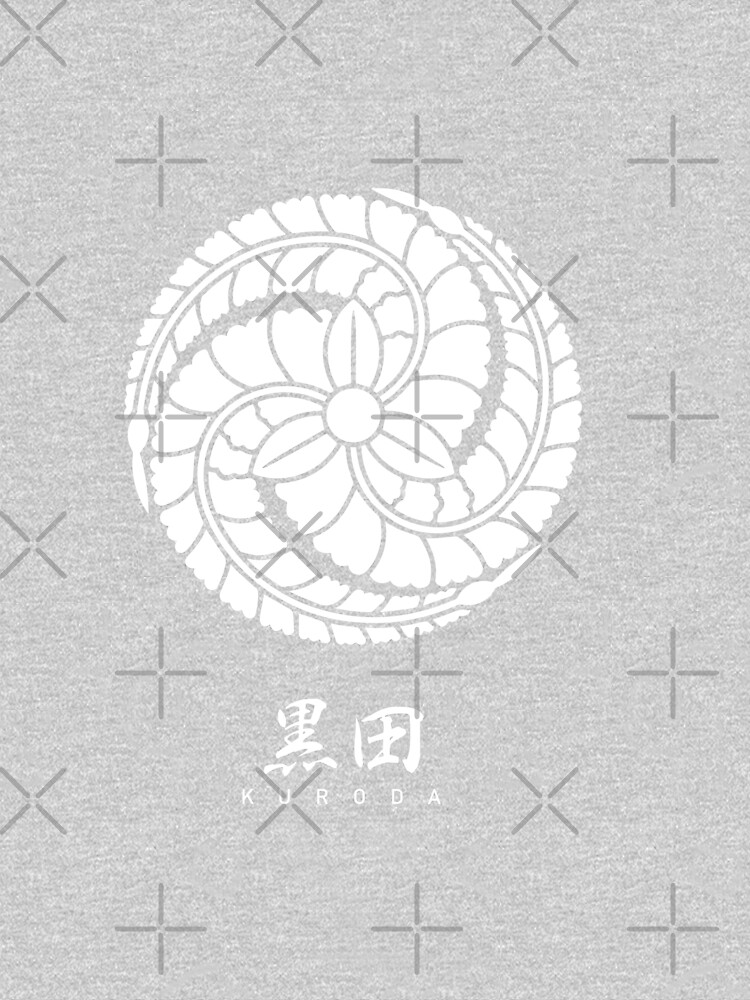 "Kuroda Clan Family Crest Kamon - White Title Version" Kids Pullover ...