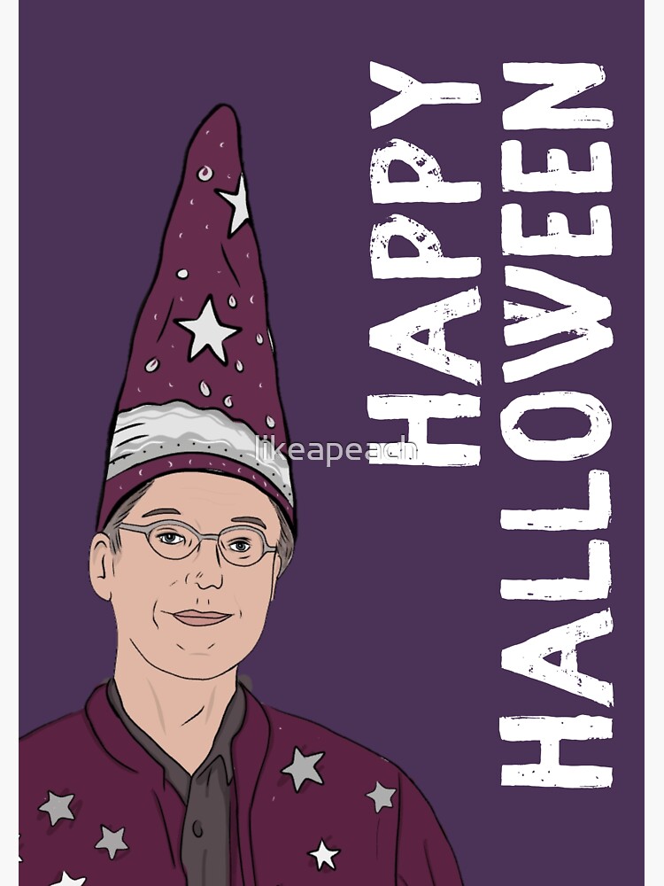 "Wizard Giles BTVS" Sticker by likeapeach | Redbubble