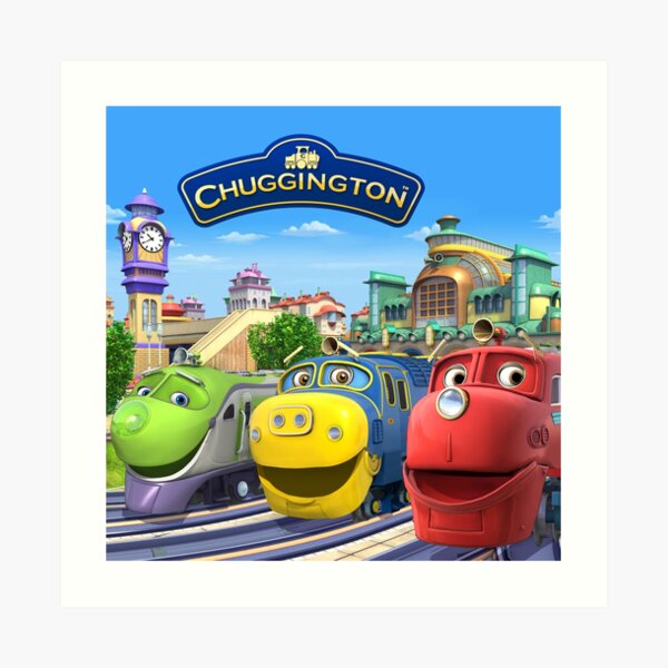 "Chuggington Background" Art Print for Sale by Saucyshaun | Redbubble