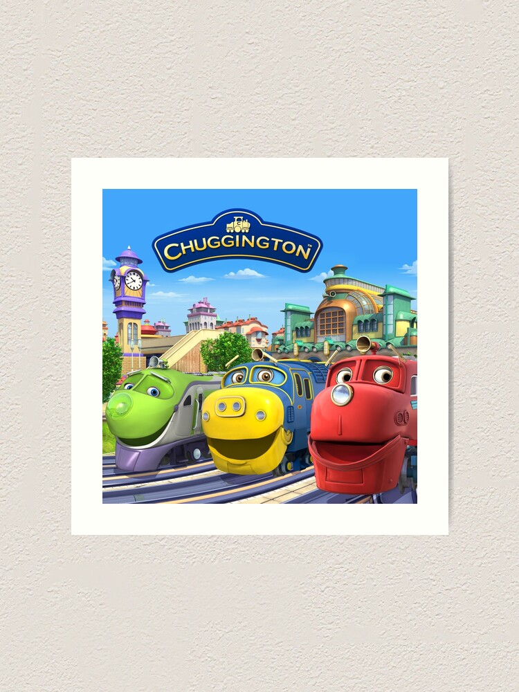 "Chuggington Background" Art Print for Sale by Saucyshaun | Redbubble
