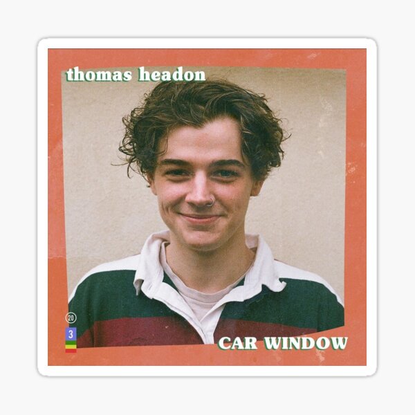 "thomas headon car window" Sticker for Sale by discolucy | Redbubble