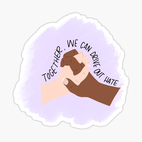 "UNITY sticker" Sticker by Lexletteringky | Redbubble