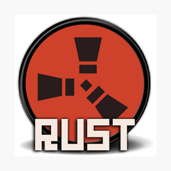 "Rust logo" Photographic Print by cemolamli | Redbubble