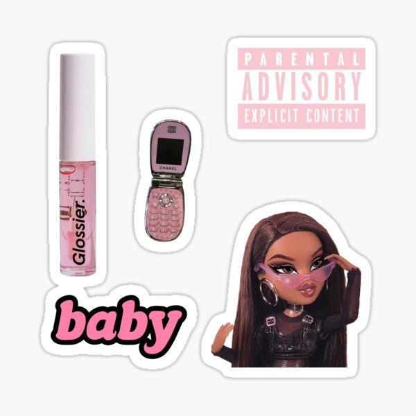 "Baby pink aesthetic sticker pack" Sticker for Sale by minttix | Redbubble
