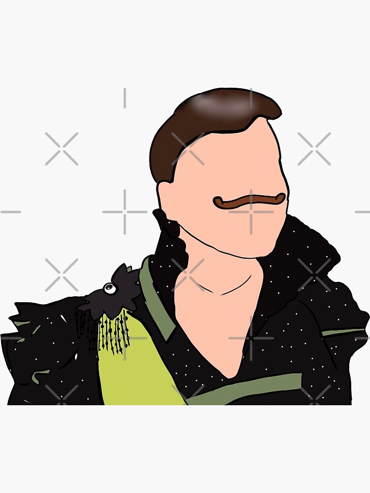 "Remus Sanders Sticker" Sticker for Sale by oliviaskav | Redbubble